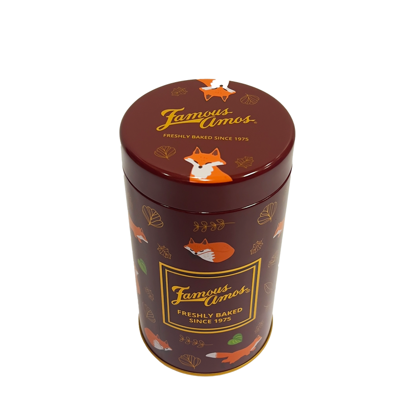 Fabulous Fox Tin – The Famous Amos Chocolate Chip Cookie (S) Pte Ltd