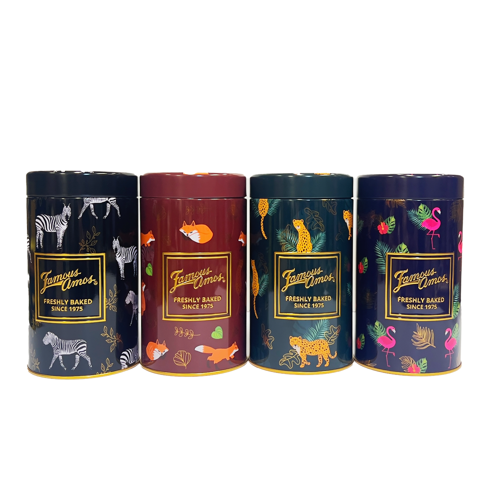 Fabulous Fox Tin – The Famous Amos Chocolate Chip Cookie (S) Pte Ltd