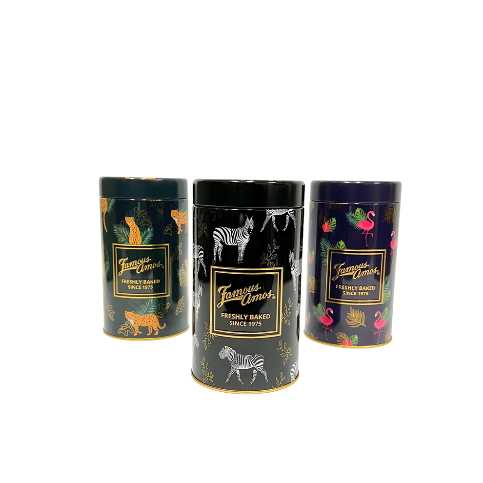 Zesty Zebra Tin – The Famous Amos Chocolate Chip Cookie (S) Pte Ltd